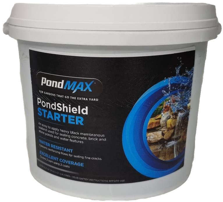 Waterproofing Paint - PondMAX PondShield 2L Black - The Fish Works Pond ...